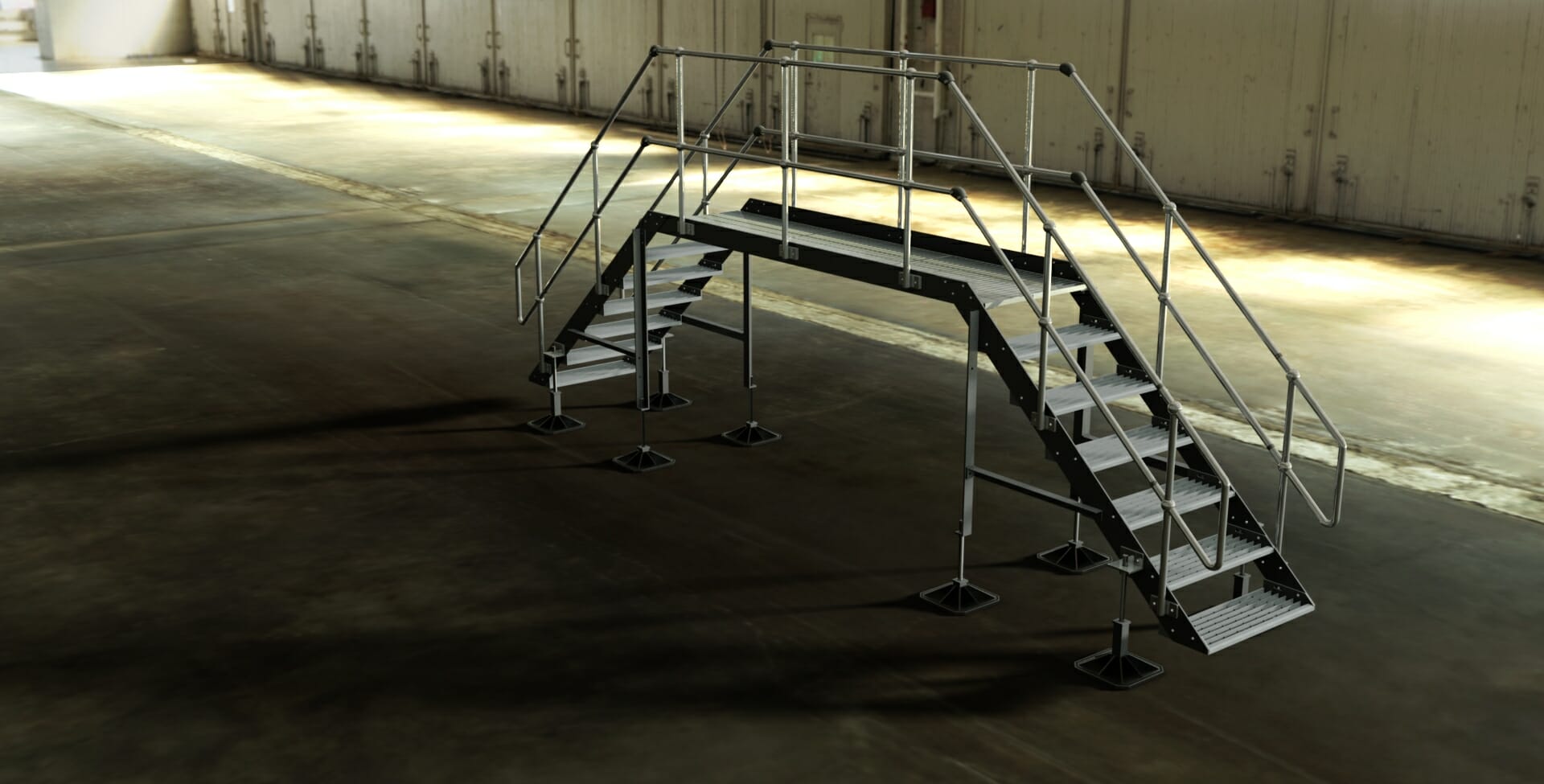 Step Over Units and Stairs Supplier - Fall Protection at height