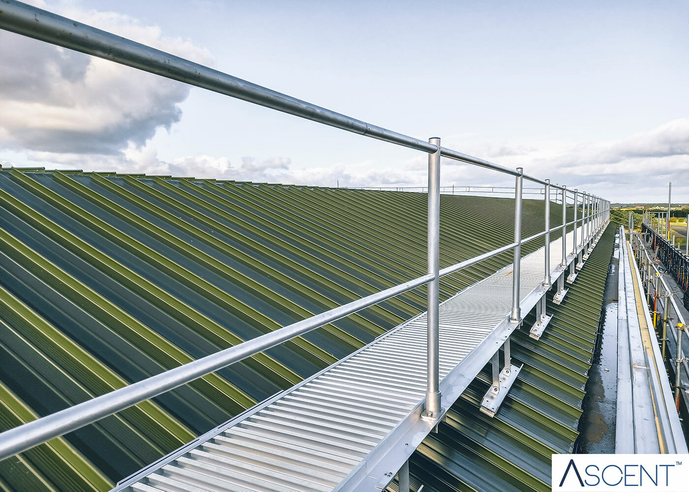 Roof Walkway Solutions | Steel & Aluminium Solutions for Walkways