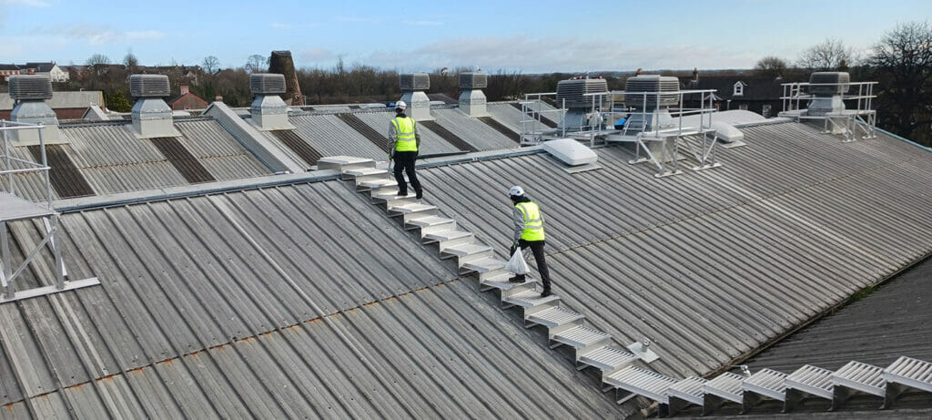 Ascent™ Walkway Stepped Get access to your roof or building