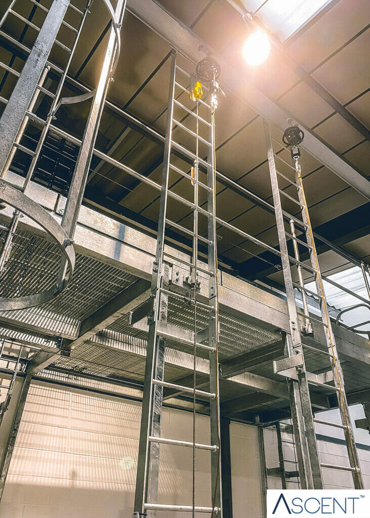 Vertical Access Ladders Bespoke access solutions fall protection